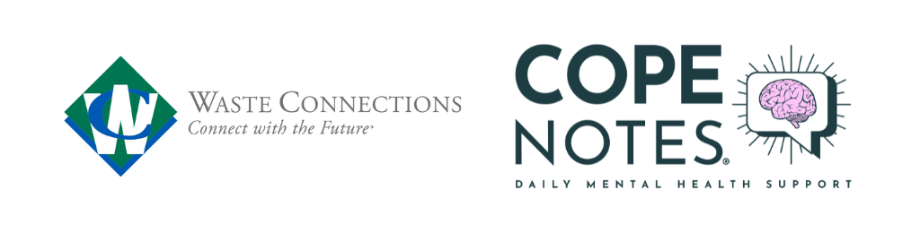 Cope Notes | Mental Health Support for Waste Connections Employees